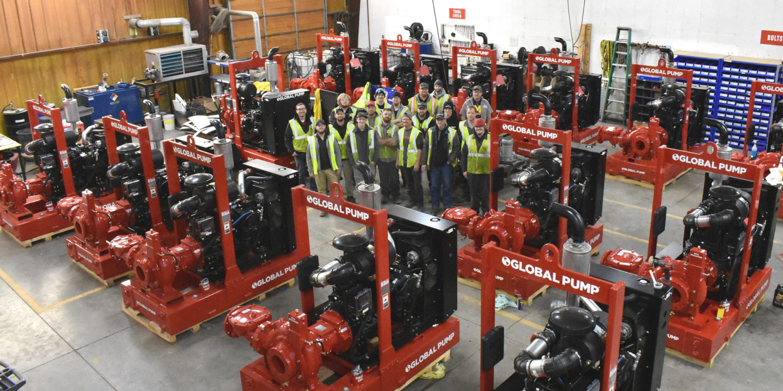 Our Fleet of Industrial Water Pumps, Generators, & More | Mersino