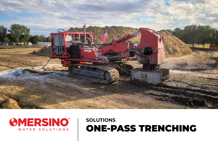 One-Pass Trenching Services | Mersino